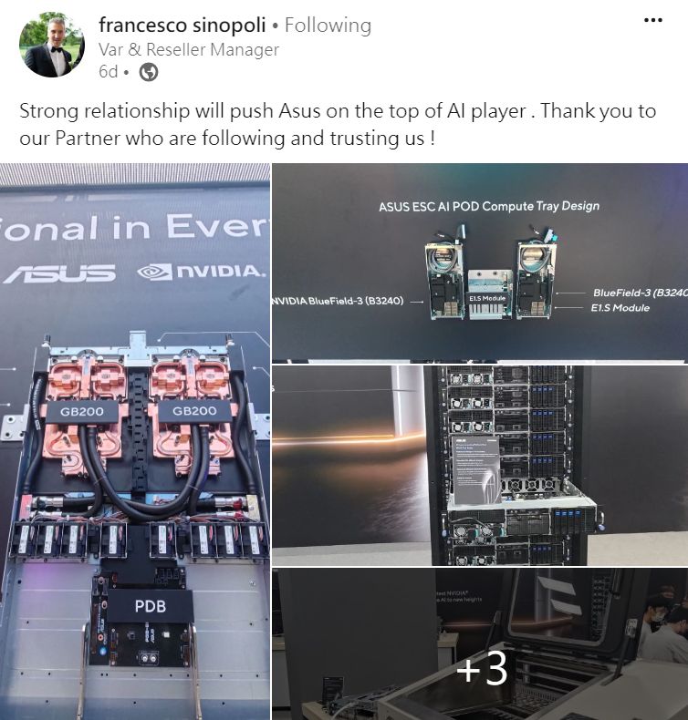 輝達超高密度GPU整櫃型AI伺服器系統亮相，9家廠商在Computex展出GB200 NVL72 | iThome